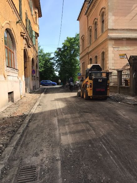 Reteaua de strazi dintr-un oras din Transilvania va intra în reparatii