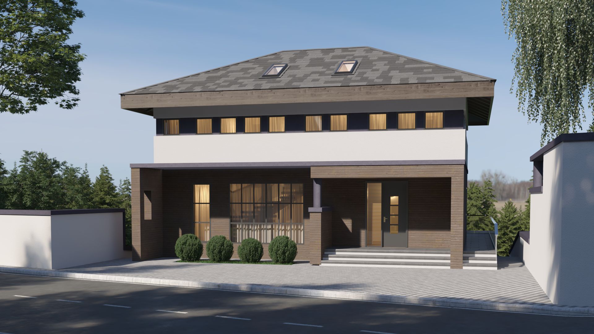 Casa pe structura din lemn (Deviz estimativ) – ARENA Constructiilor ...