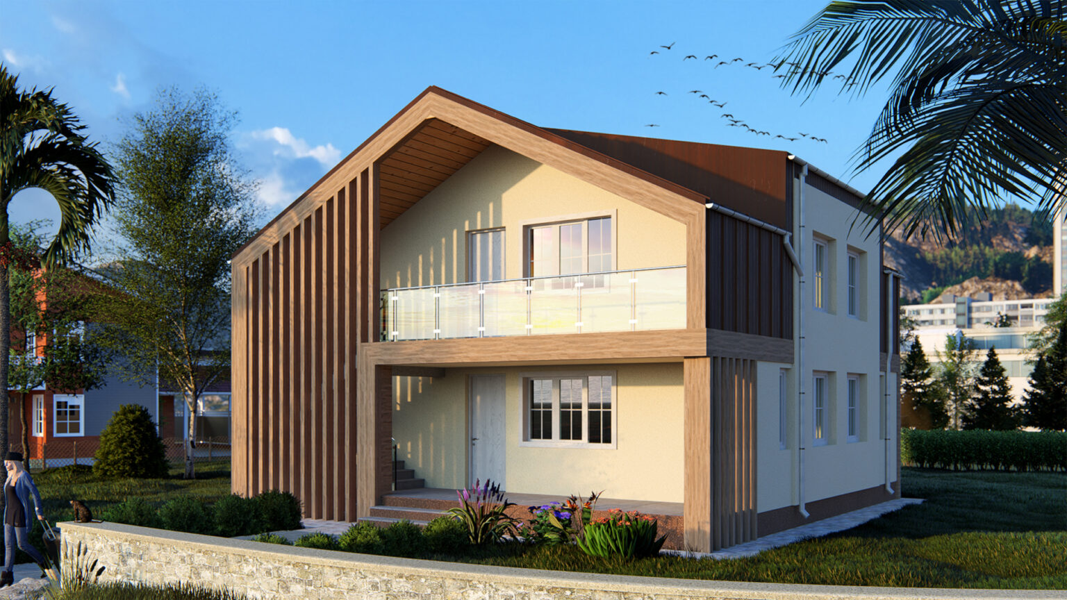 Proiecte de casa: Casa pentru o familie cu doua generatii (planuri) – ARENA Constructiilor ...