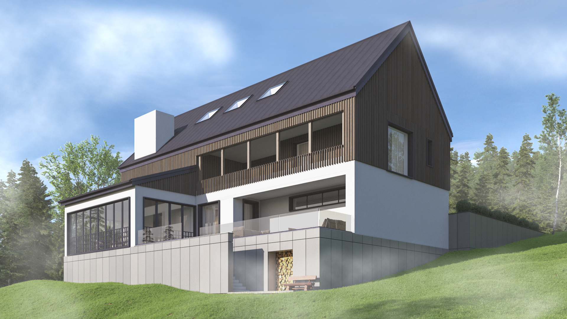 Casa din Fundata, Brasov (Plan) – ARENA Constructiilor – stiri din ...