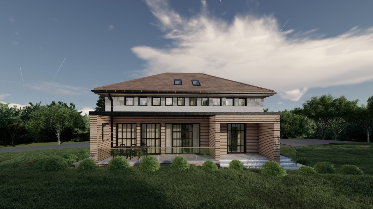 Casa din Chinteni, Cluj (planuri) – ARENA Constructiilor – stiri din ...