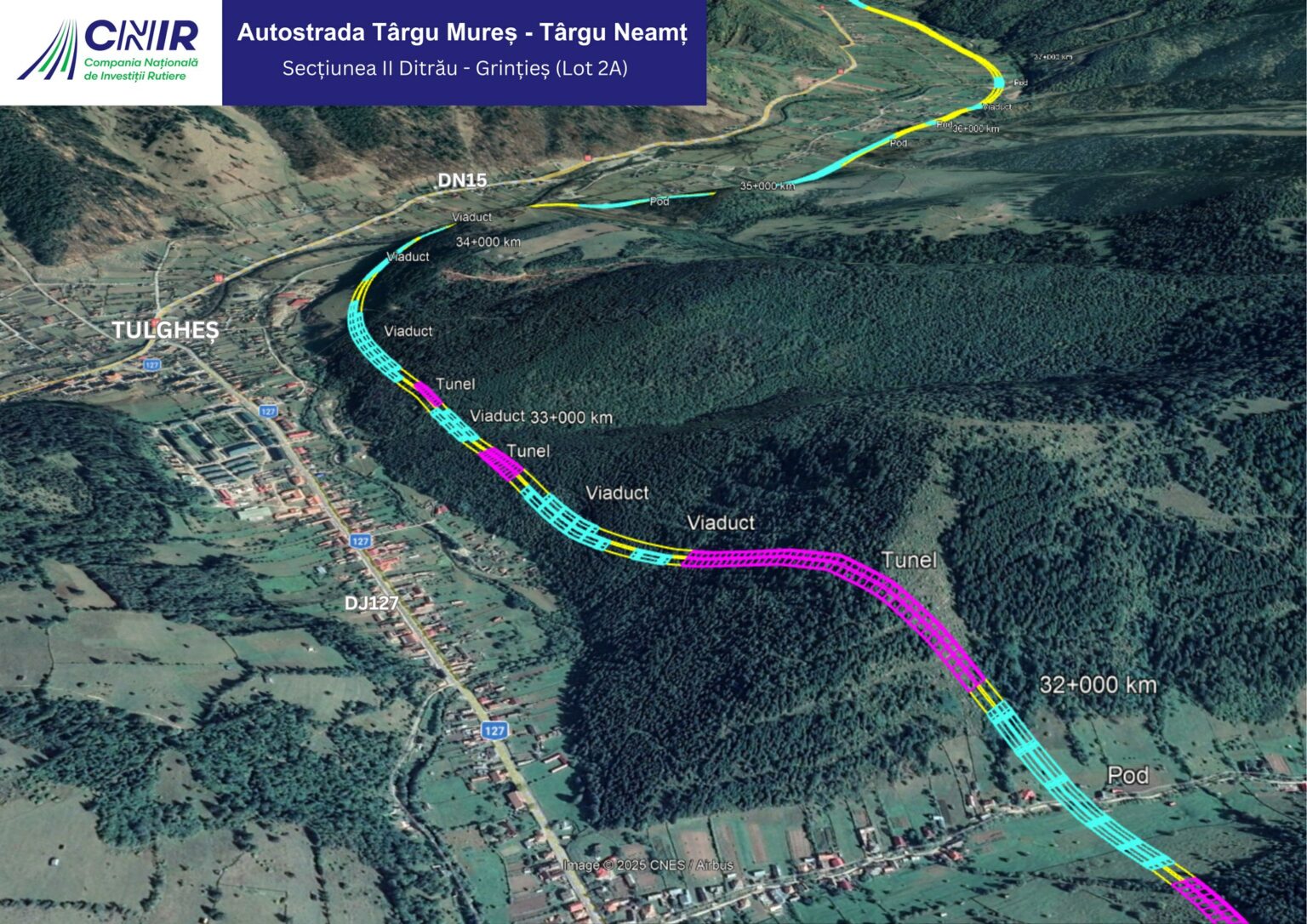 Autostrada A8 Unirii: Incepe proiectarea celui mai lung lot, Ditrau - Grinties – ARENA ...