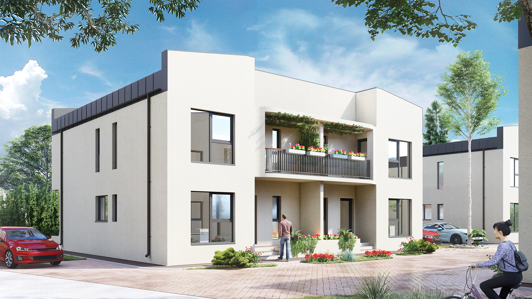 Proiecte de case: Casa cu etaj, cu 125 m s.u. (deviz general) – ARENA ...